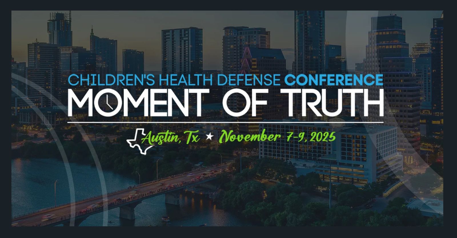 Children's Health Defense Conference: November 7-9 in Austin, Texas ...